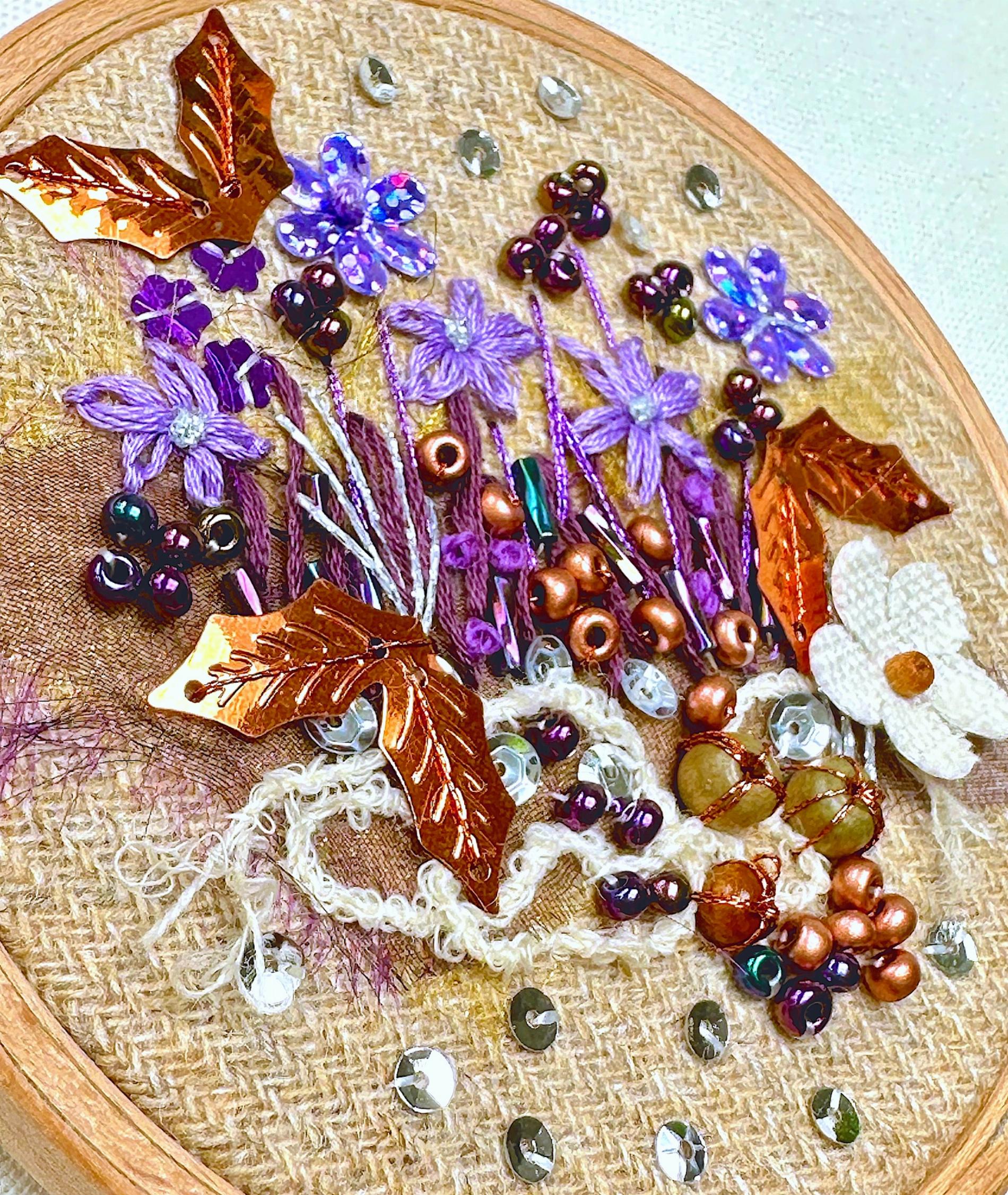 Bling in the New Year mini Embroidery Kit