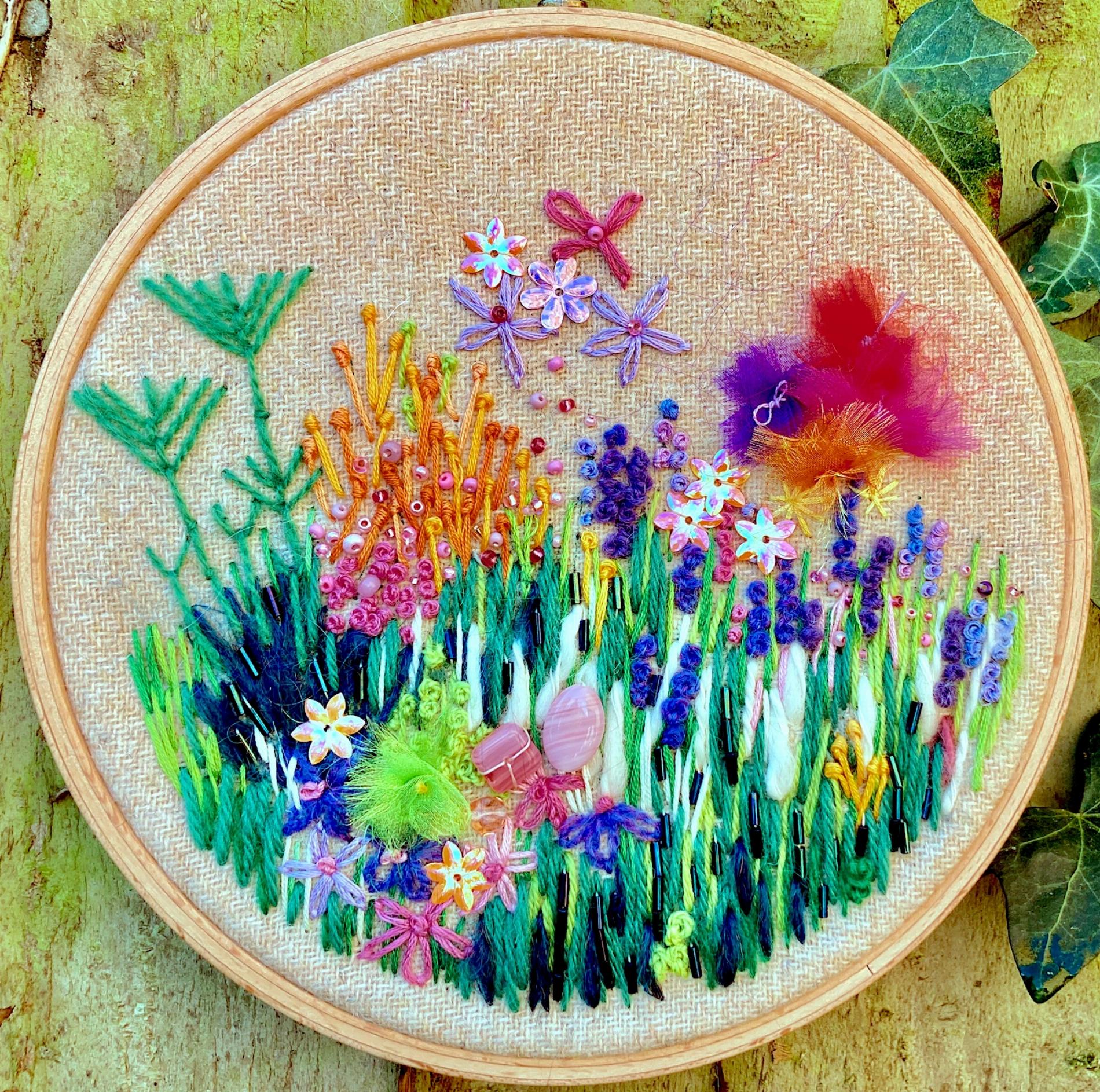 Late Summer Colours Embroidery Kit