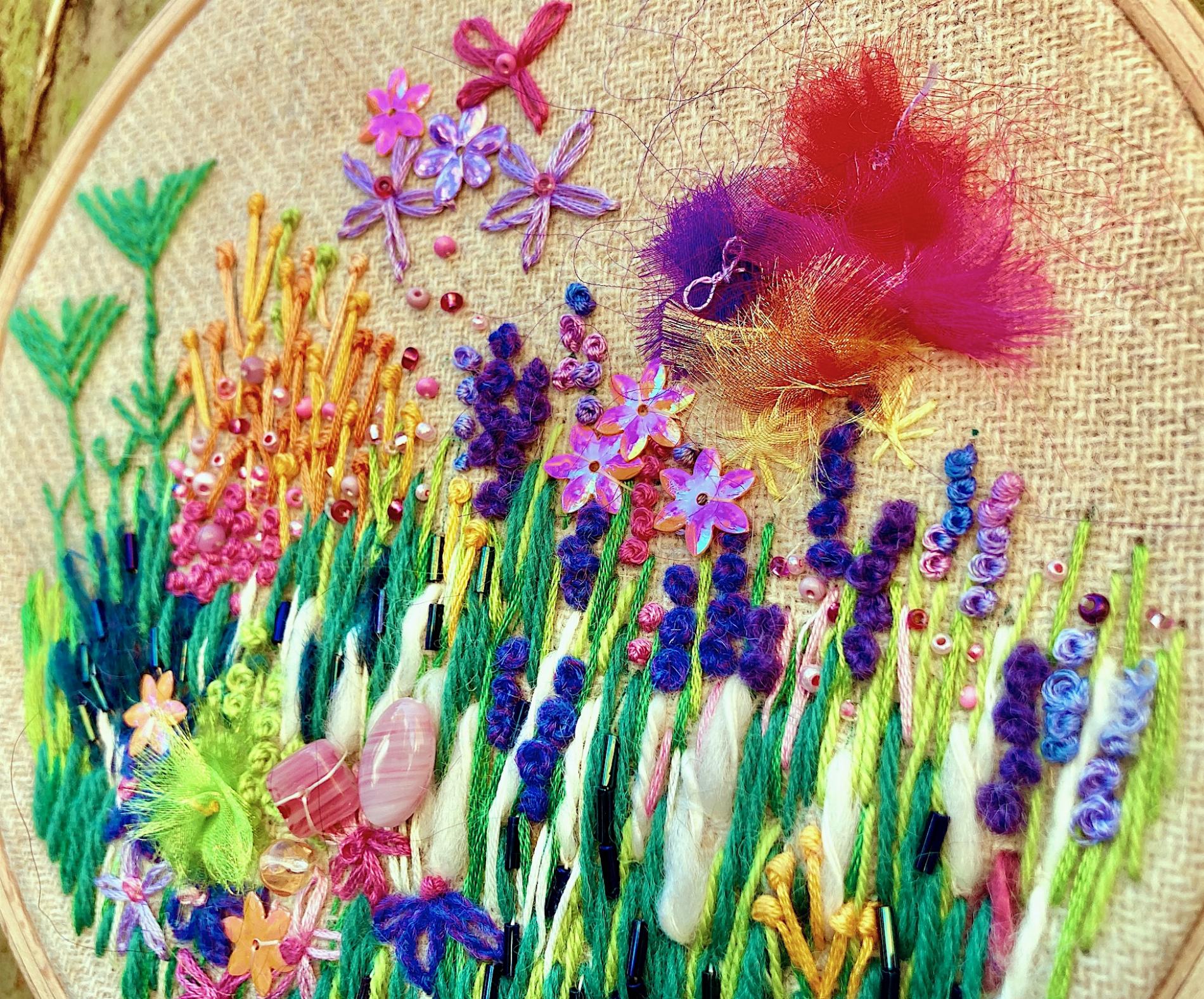 Late Summer Colours Embroidery Kit