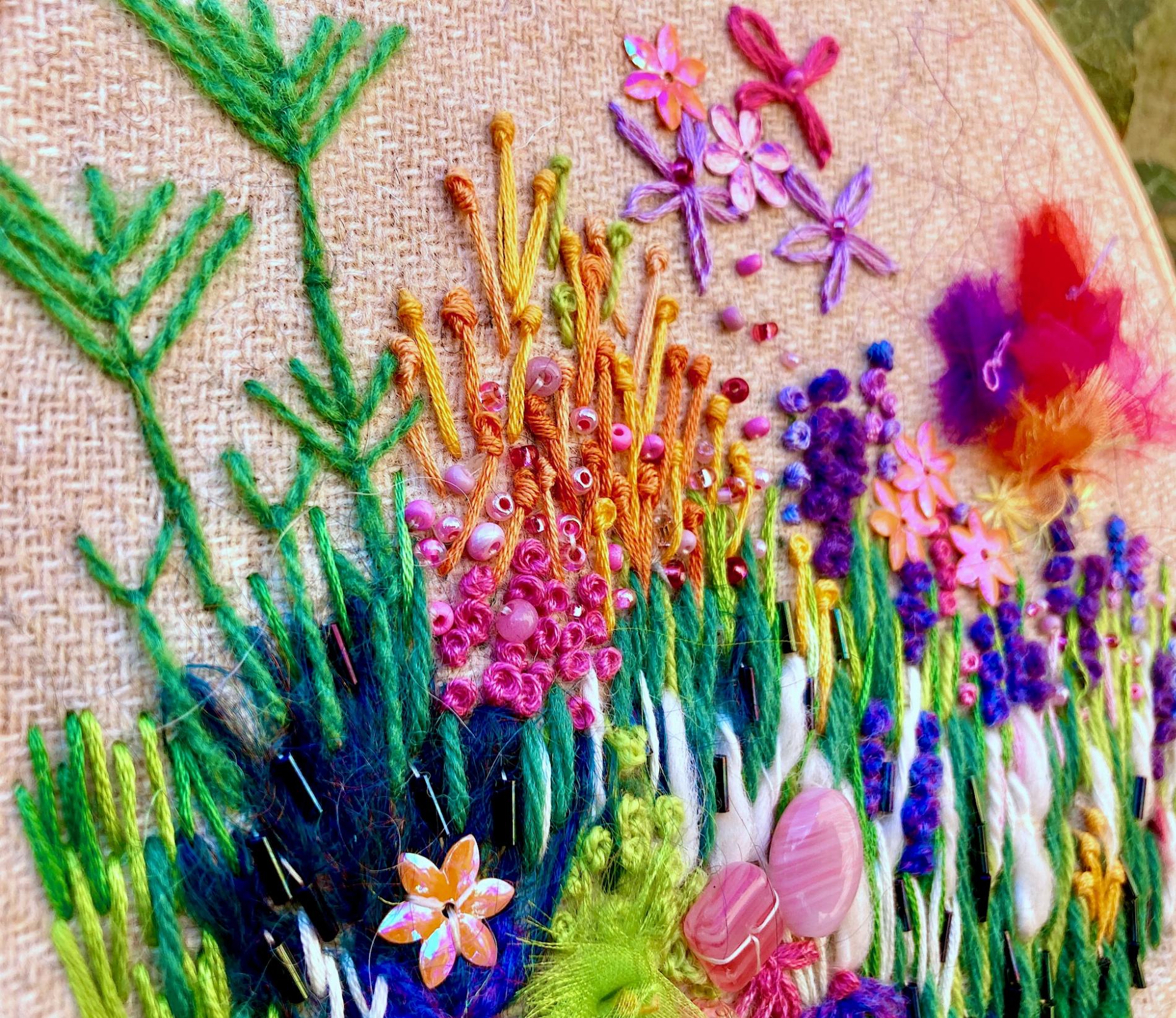 Late Summer Colours Embroidery Kit