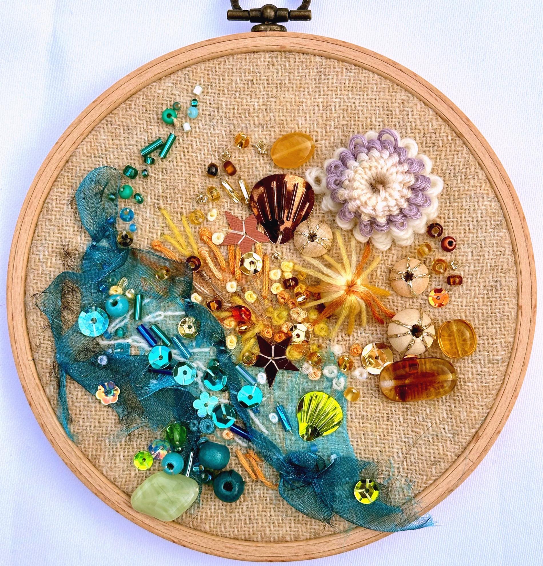 Sea Embroidery Kit