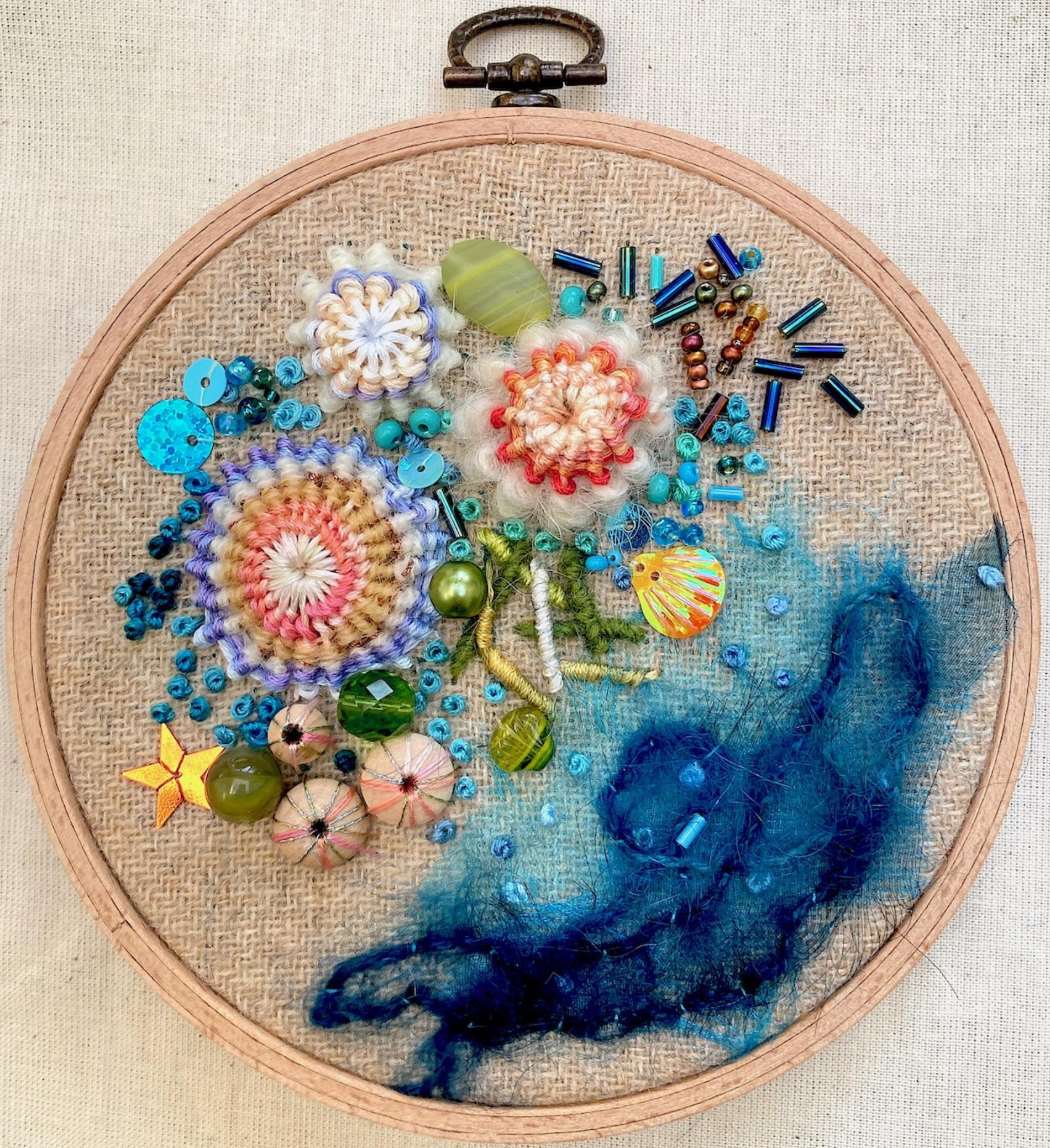 The Rockpool Embroidery Kit