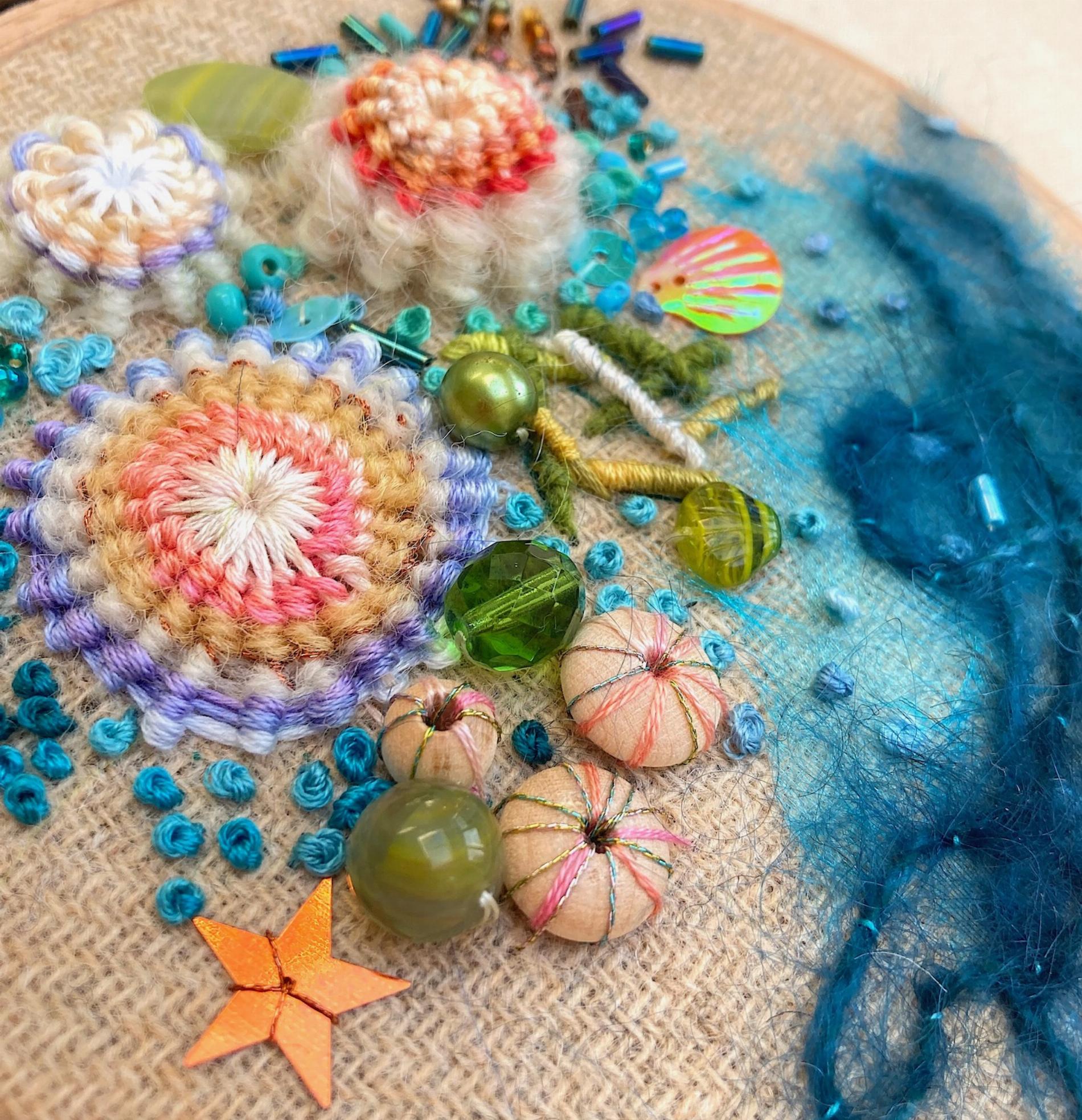 The Rockpool Embroidery Kit